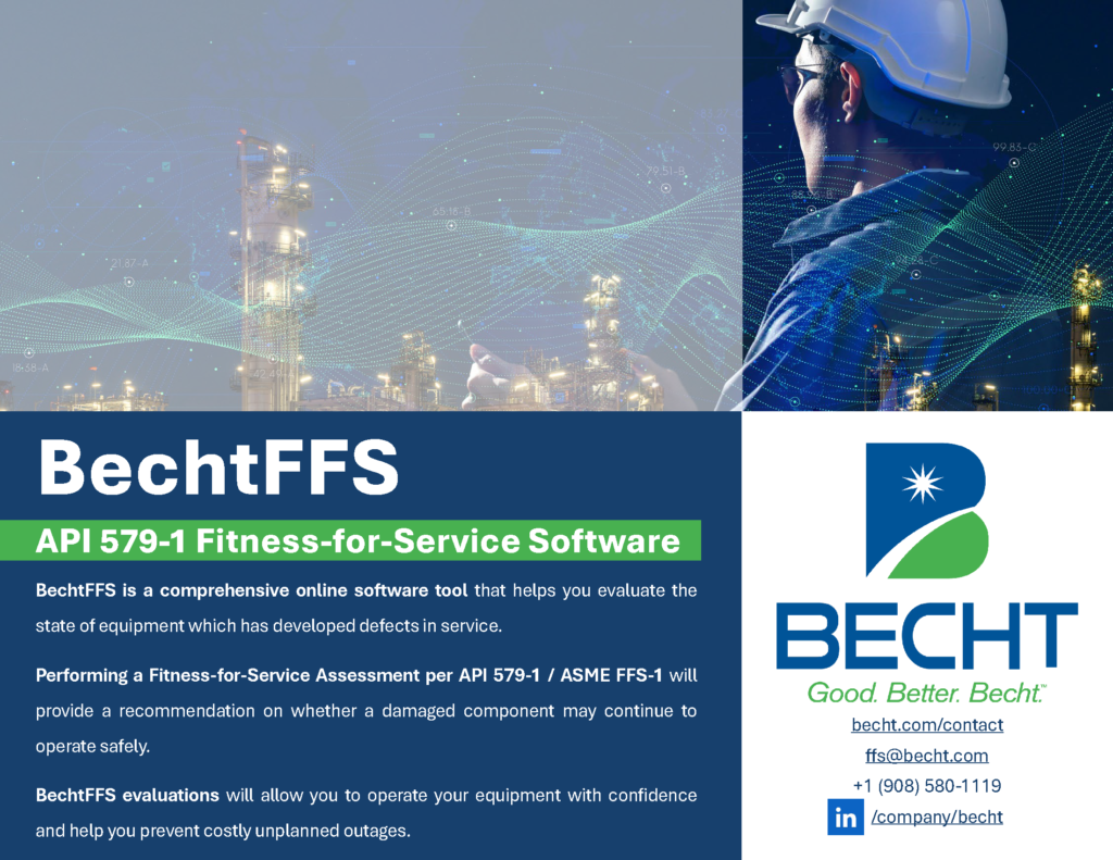 Fitness for Service Flyer - Becht